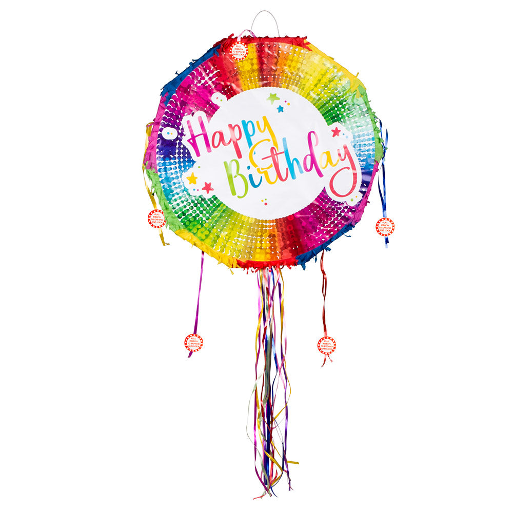 Birthday Color Splash Zieh-Piñata – Kids Party World